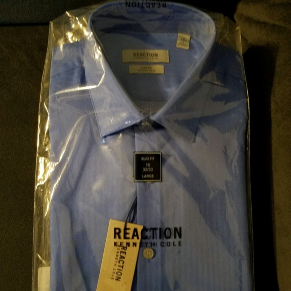 Kenneth Cole Reaction | Shirts | Kenneth Cole Reaction Mens Dress Shirt ...